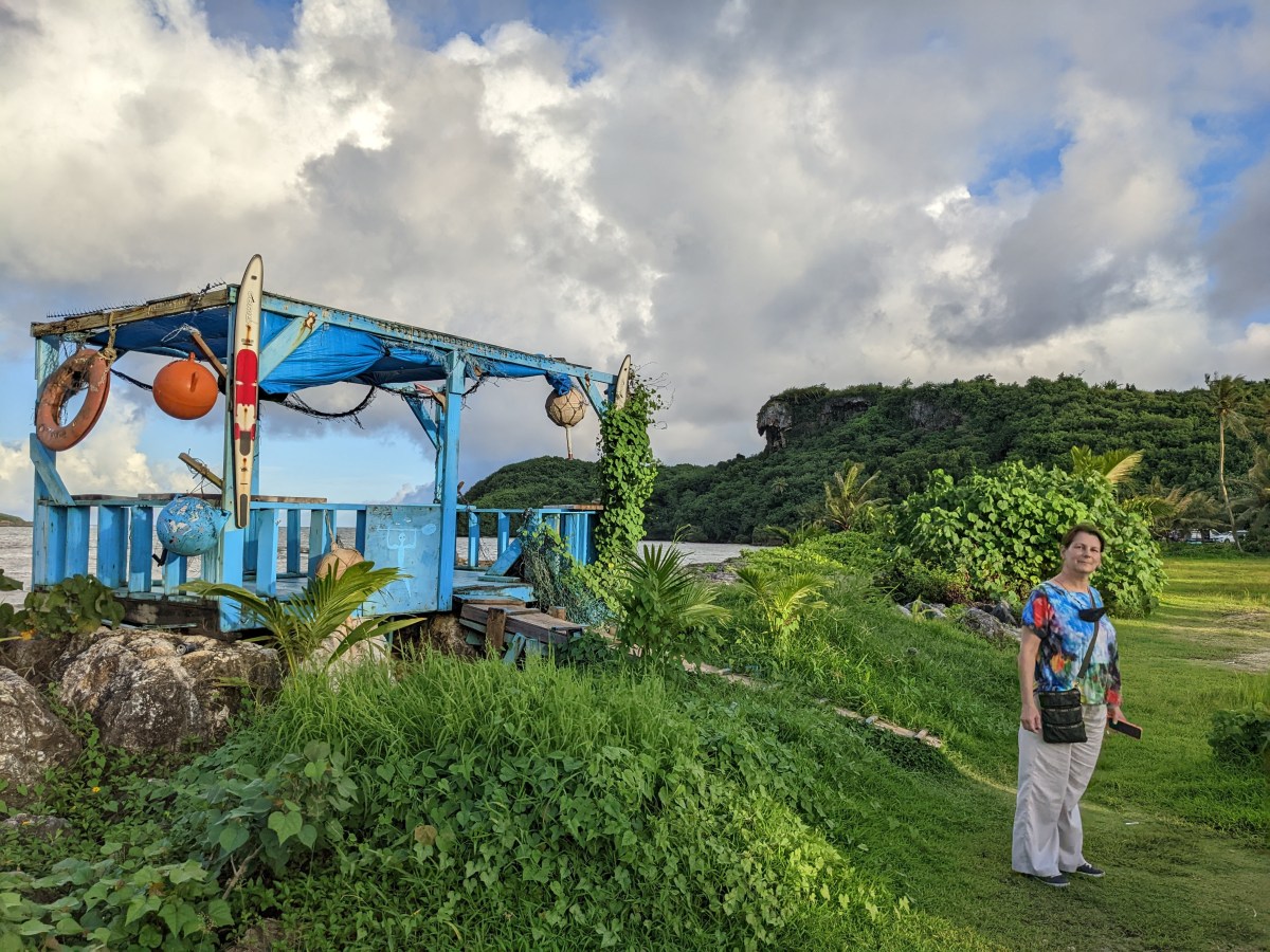 Guam. With Bob. | David Pablo Cohn